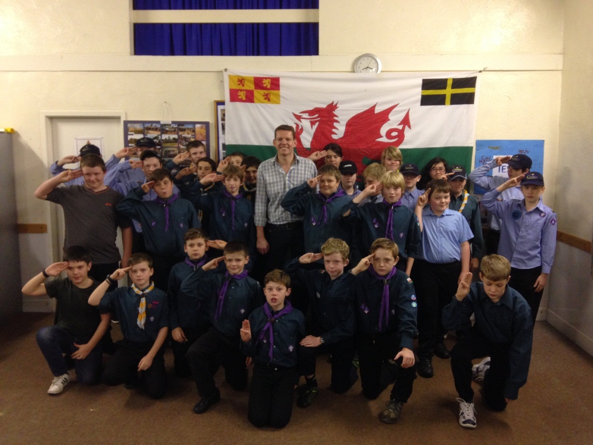 Scouts Wales Democracy Challenge Badge